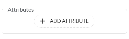 Attribute Input Component